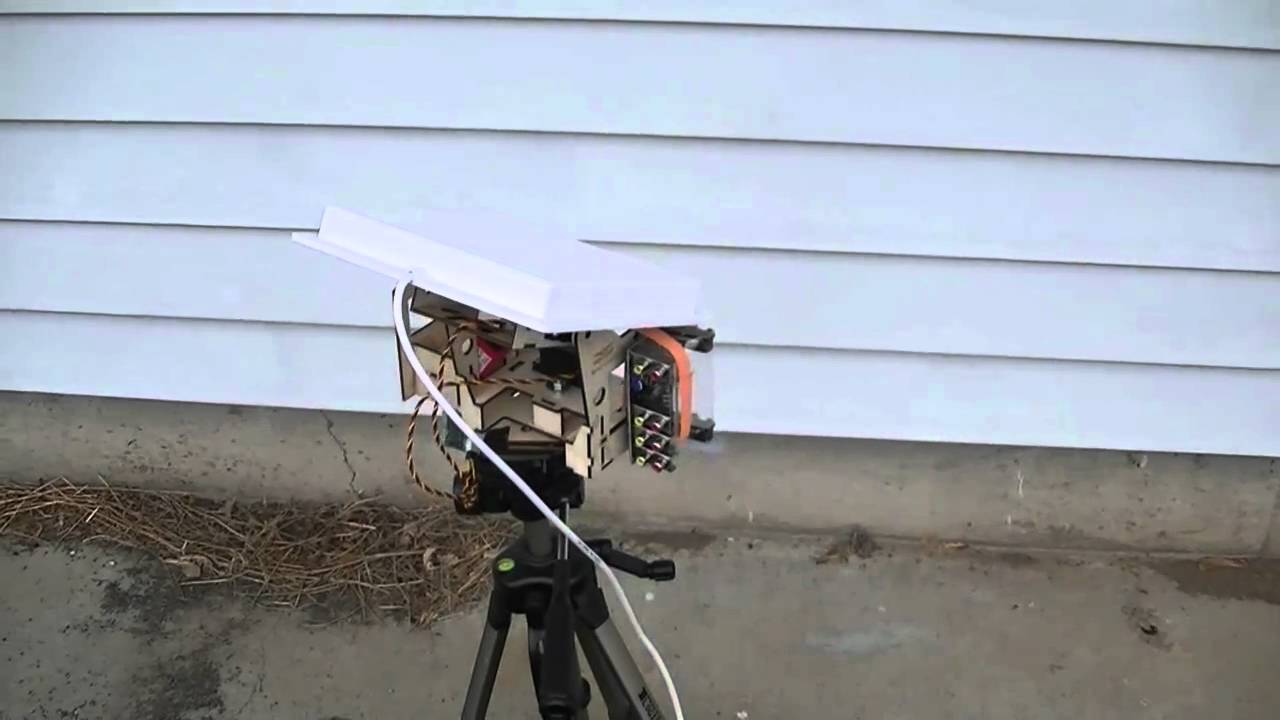 Antenna Pan/Tilt mechanism - YouTube