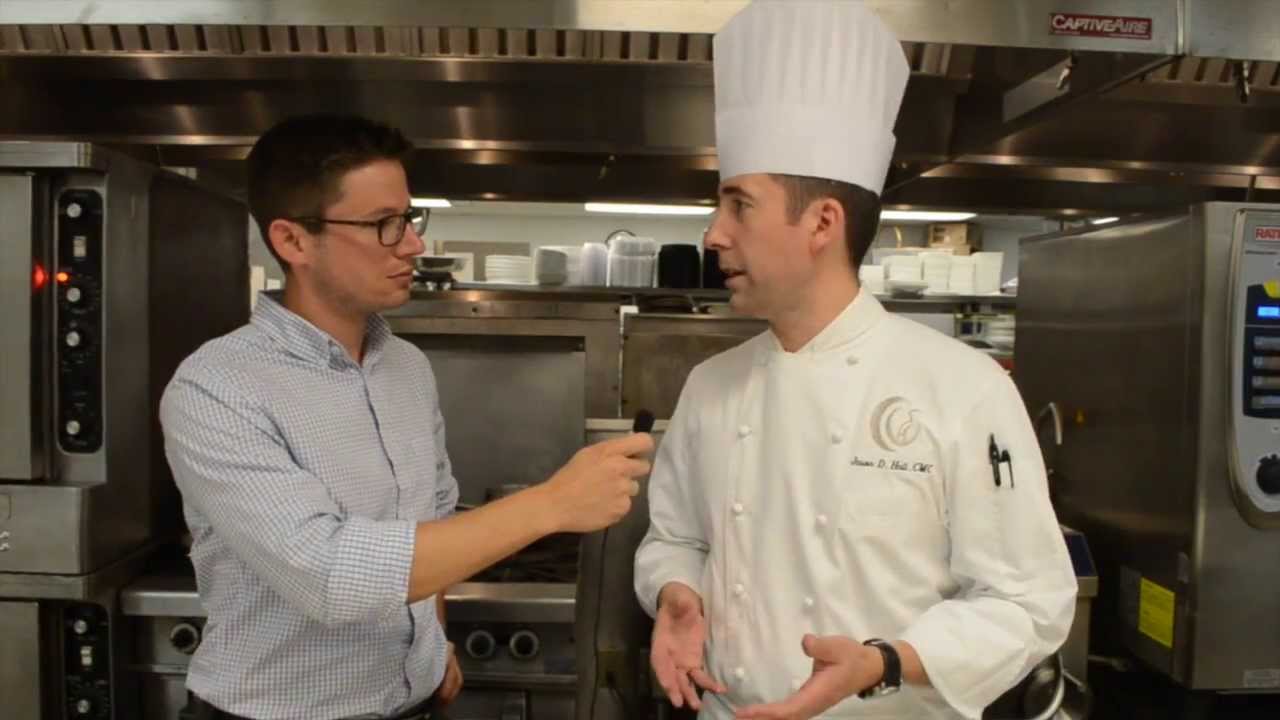 In the kitchen with chef Jason Hall - YouTube