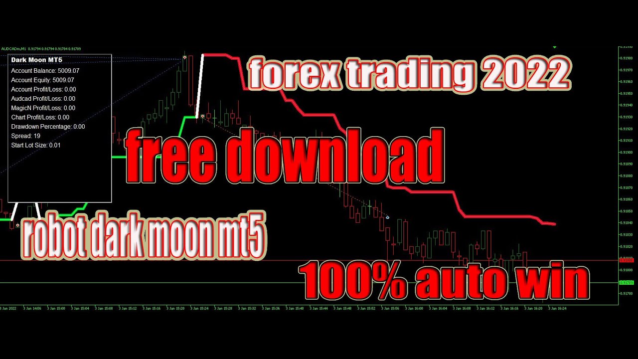 forex trading 2022 - free download robot dark moon mt5 | 100% auto win | king trader - YouTube