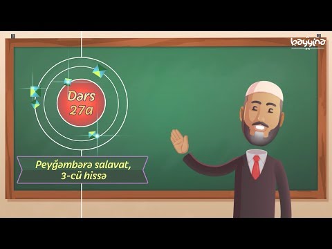 ƏRƏB DİLİ DƏRSLƏRİ - 27A - Salavatın mənası - 3