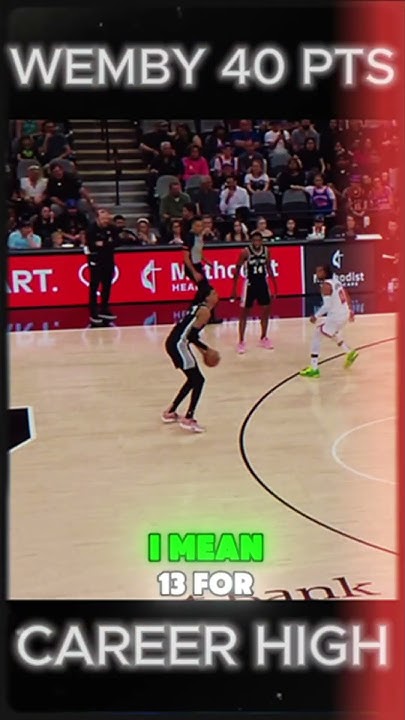 Wemby Dropped 40 Points on the Knicks #wembanyama #nba - YouTube