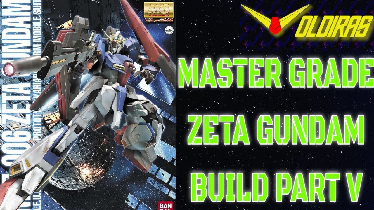 Gunpla Build - Master Grade Zeta Gundam Part V - YouTube