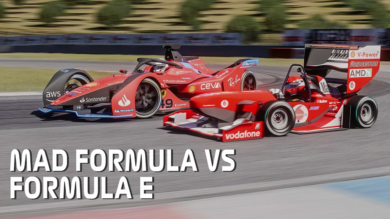 MAD Formula vs Formula E 2019 Ferrari Liveries Kart Center Campillos ...