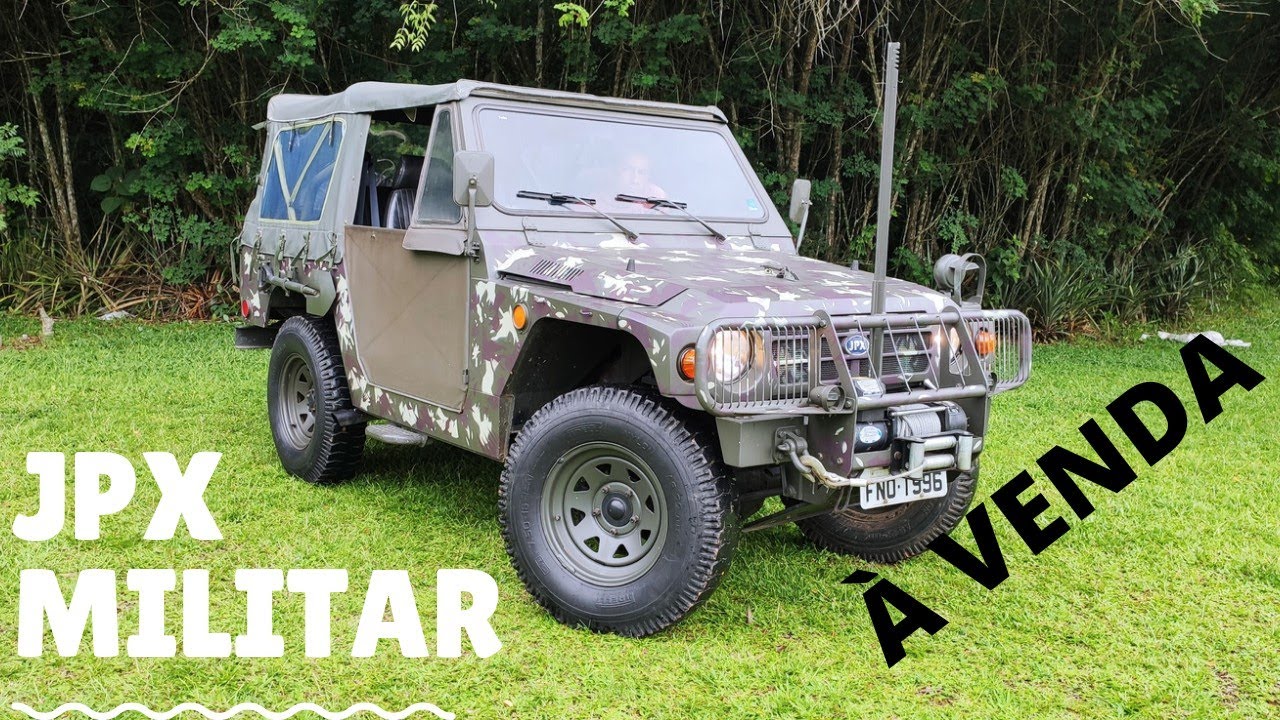 Jipe JPX Militar 1996 com 28000 km originais - VENDIDO - YouTube