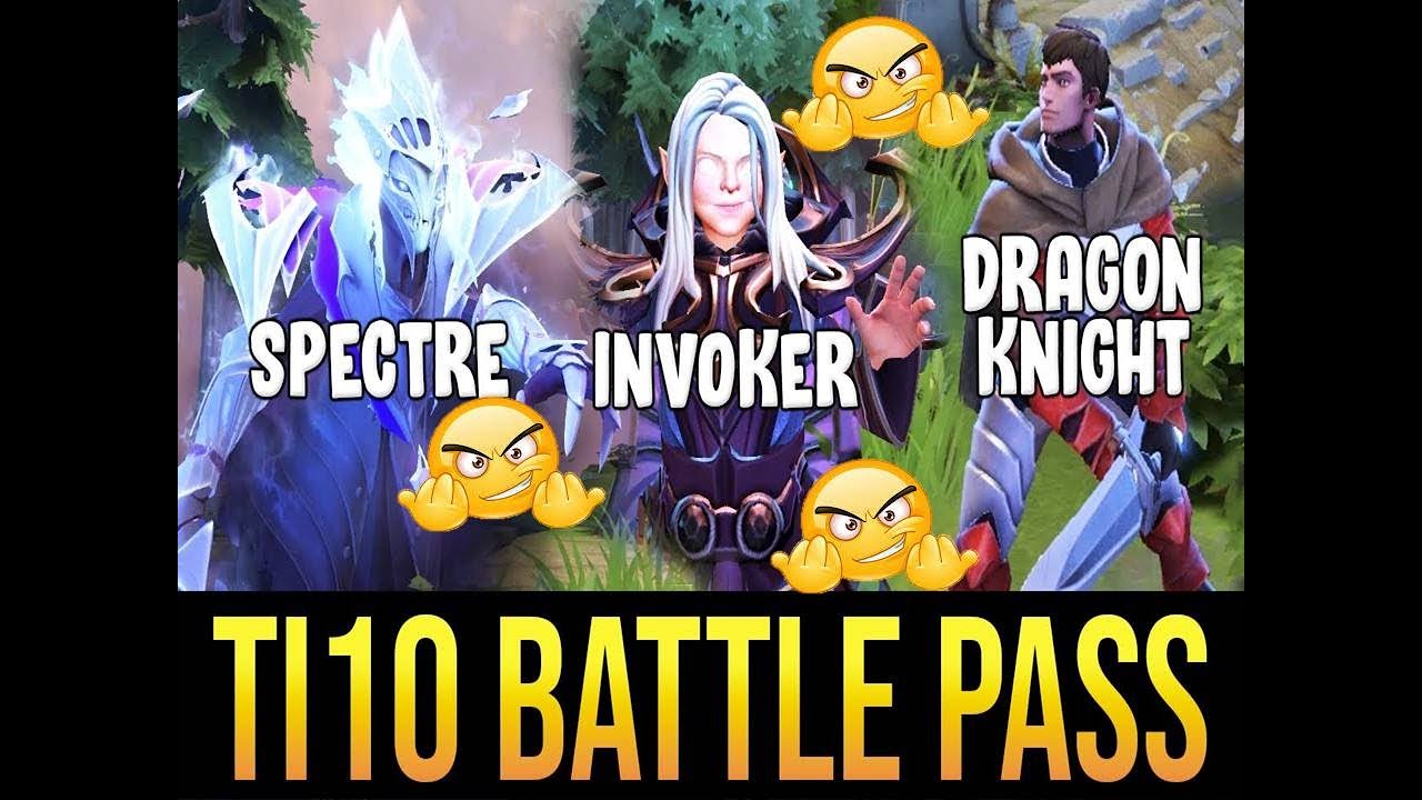 Dota 2 New Battlepass Nemestice DARK ARTISTRY Baby Invoker + Spectre ...