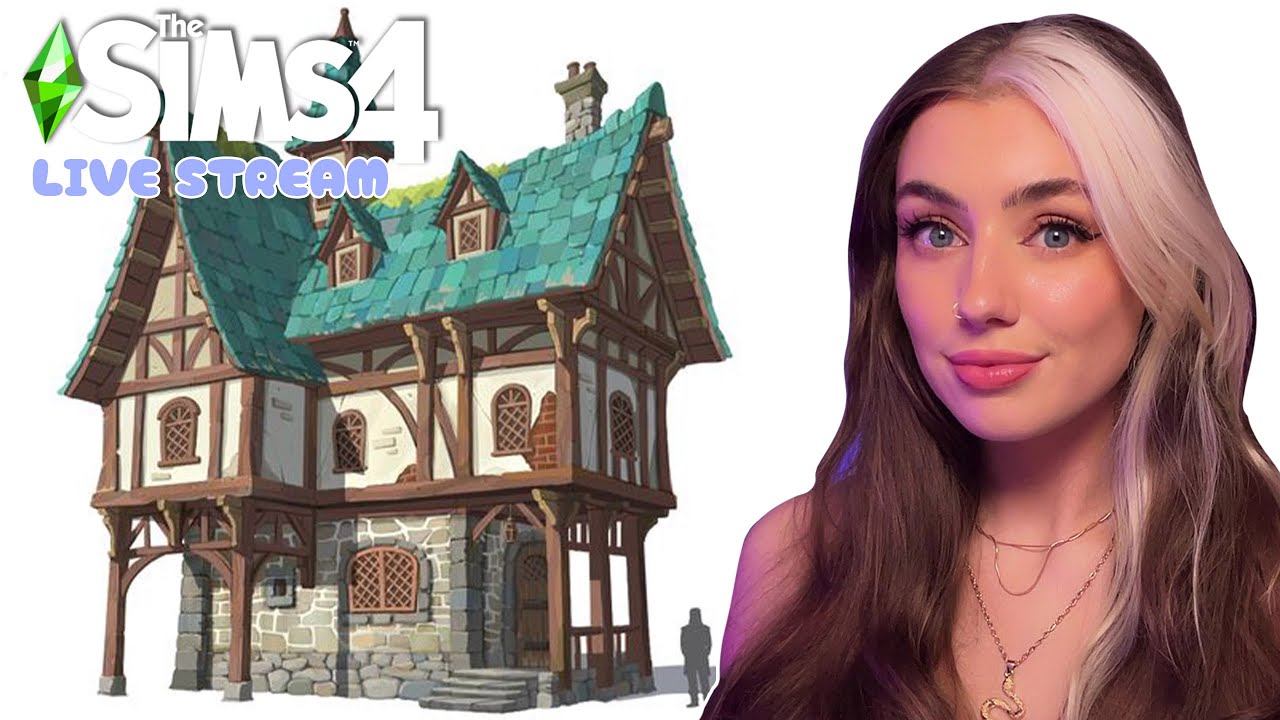 Building A Medieval House In The Sims 4 AD - YouTube