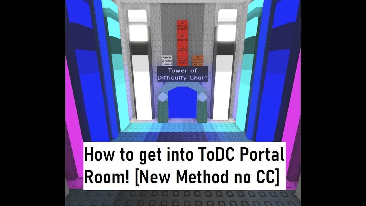 How to get into ToDC portal room [New Method no Corner Clip] - YouTube