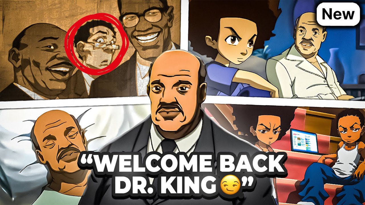 when the boondocks REVIVED Martin Luther King Jr from the DEAD 💀 - YouTube