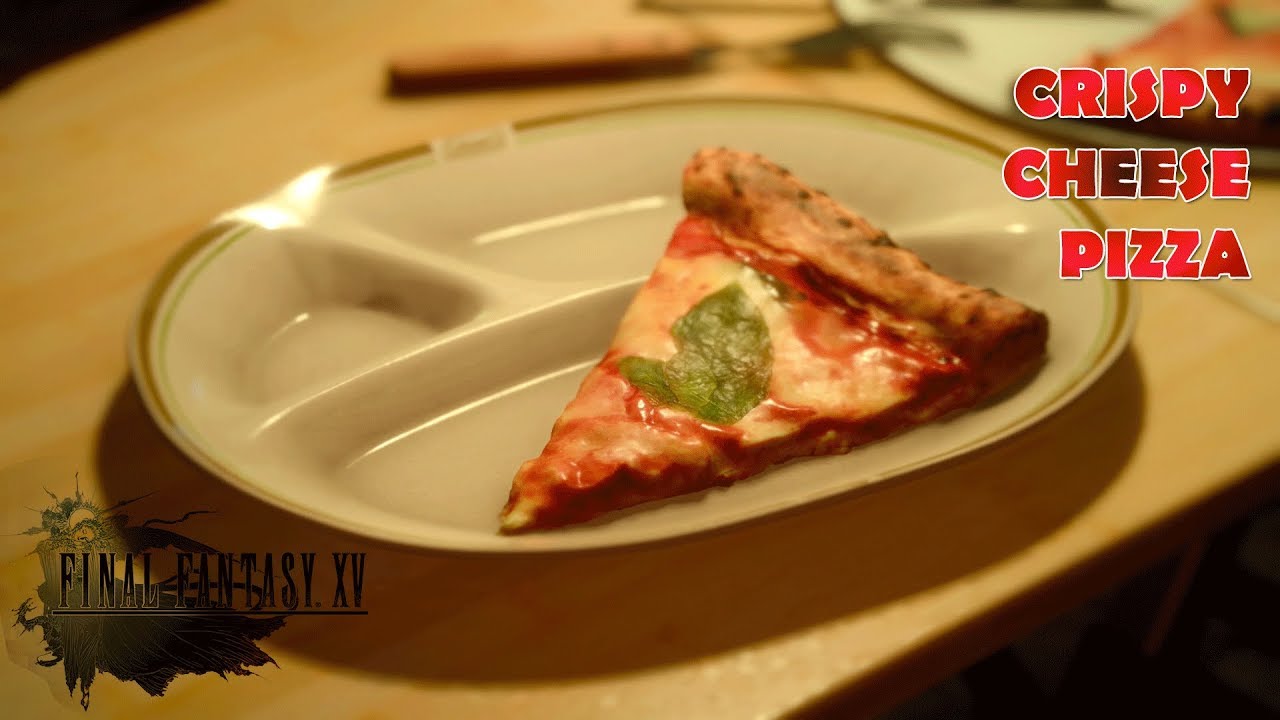 Final Fantasy XV Meals & Recipes - Crispy Cheese Pizza - YouTube
