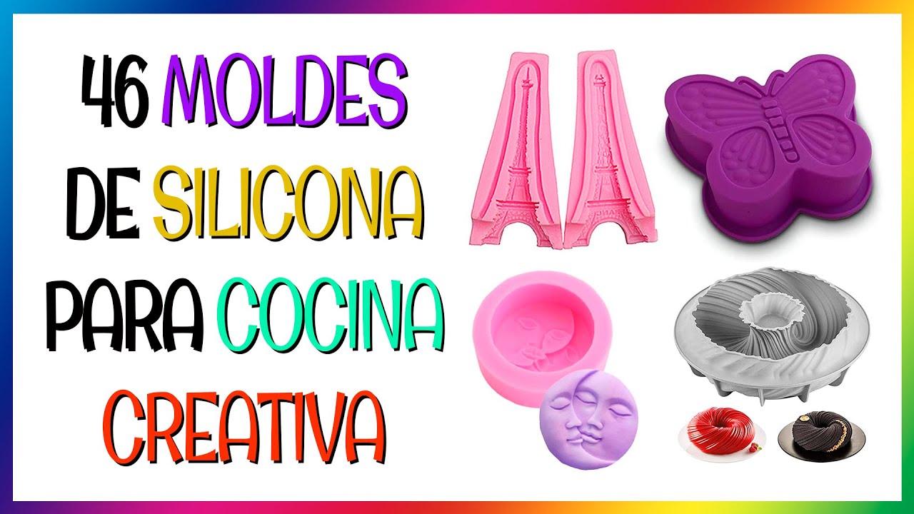 🍩 46 Moldes de SILICONA para cocinar y REPOSTERÍA 🍩 - YouTube