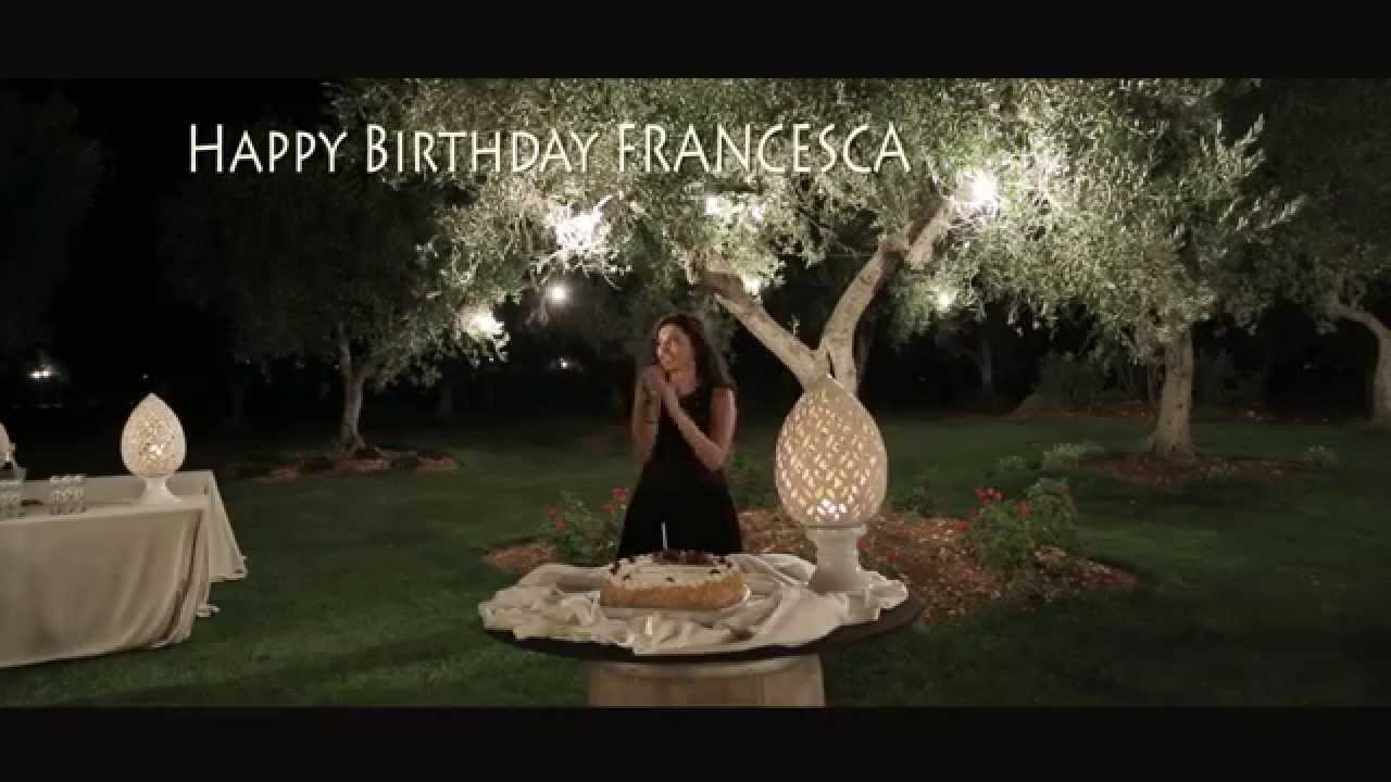HAPPY BIRTHDAY FRANCESCA-18°- trailer demo - YouTube
