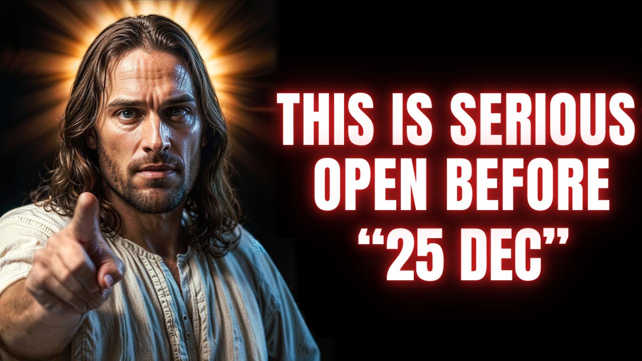 🔴GOD SAYS: "OPEN BEFORE 17 DECEMBER" I God Message Today I Gods Message ...