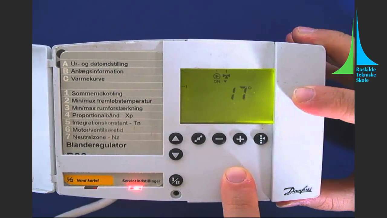 ECL 200 P30 Sommerudkobling og Fremløbstemperatur - YouTube