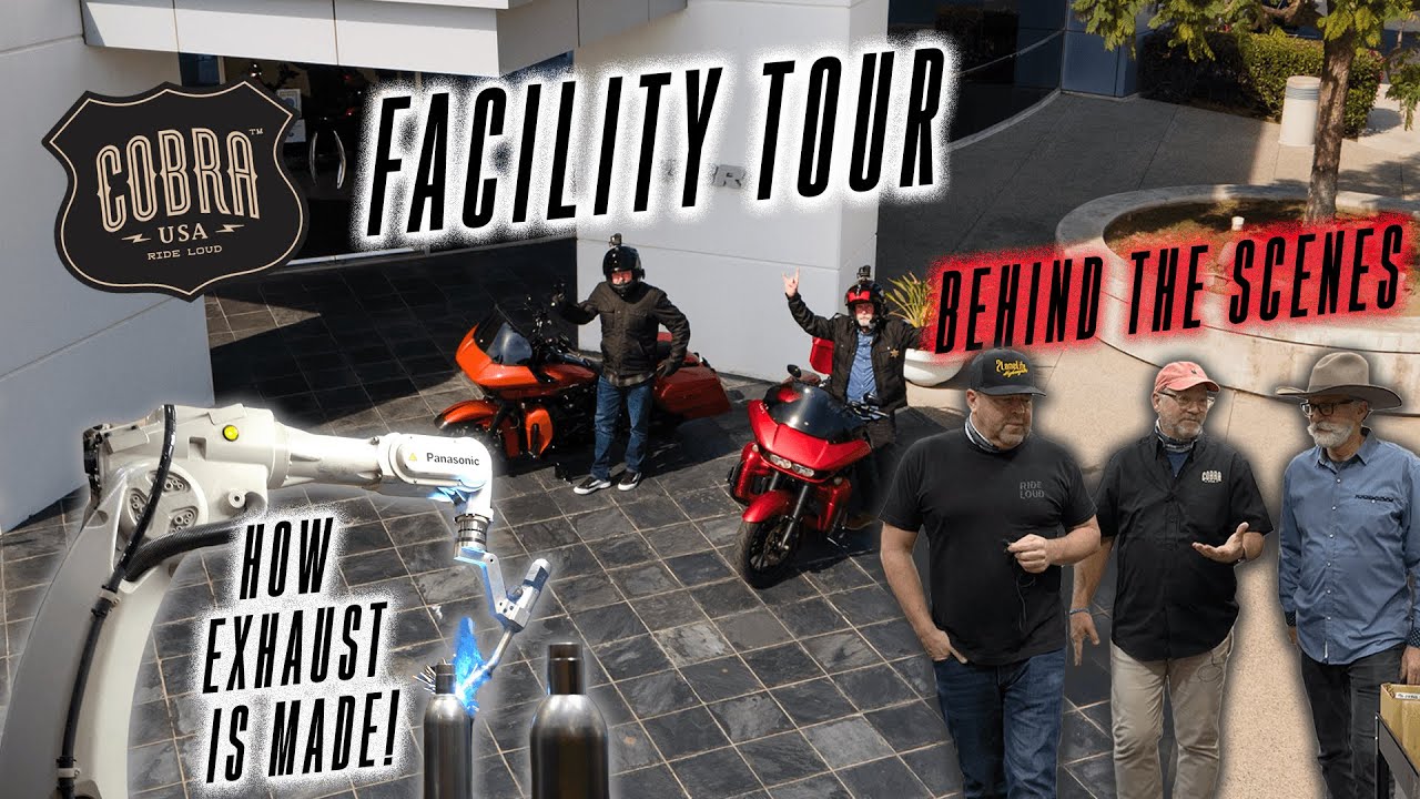 Cobra USA Facility Tour! | Behind the Scenes of Cobra Exhaust ...