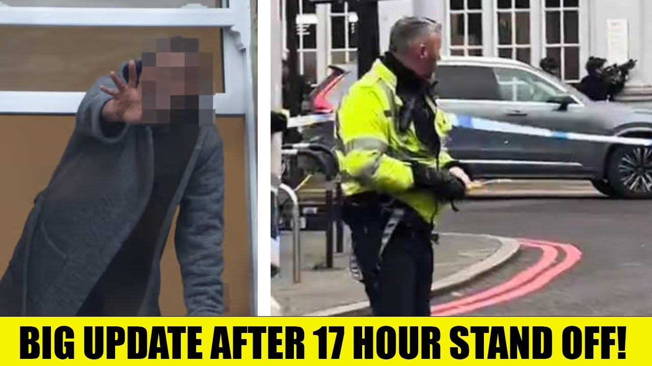 BIG Update On 'Knife Wielding Man' In London After 17 Hour Stand Off ...