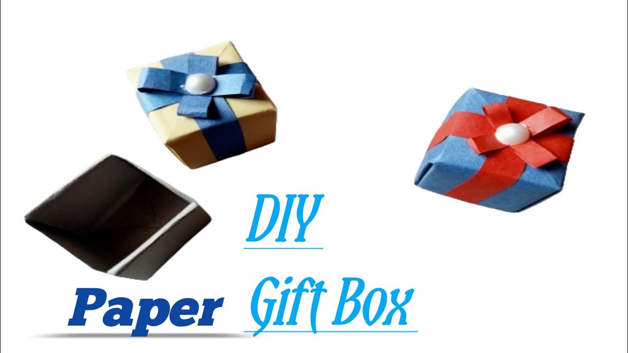 DIY Paper Gift Box | How to make Gift Box ? Easy Paper Crafts Ideas ...