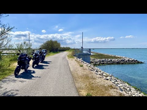 Delta del Po e foce dell'Adige in moto - YouTube