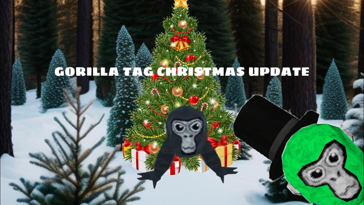 Gorilla tag Christmas update!!! - YouTube