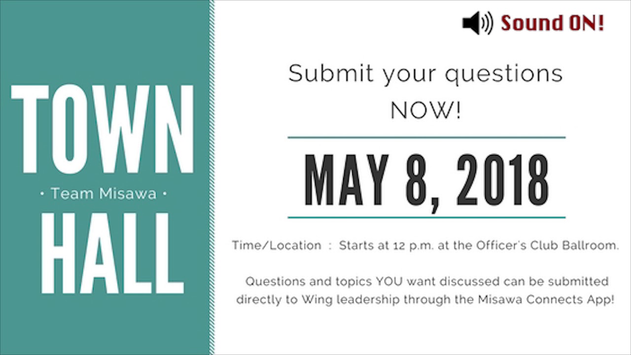 Town Hall Question Example - YouTube