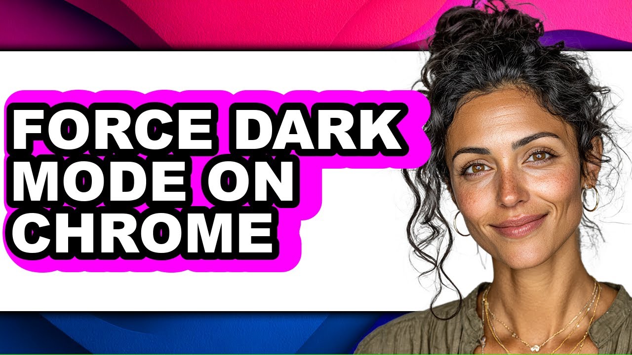 How to Force Dark Mode on Chrome (easy Method) - YouTube