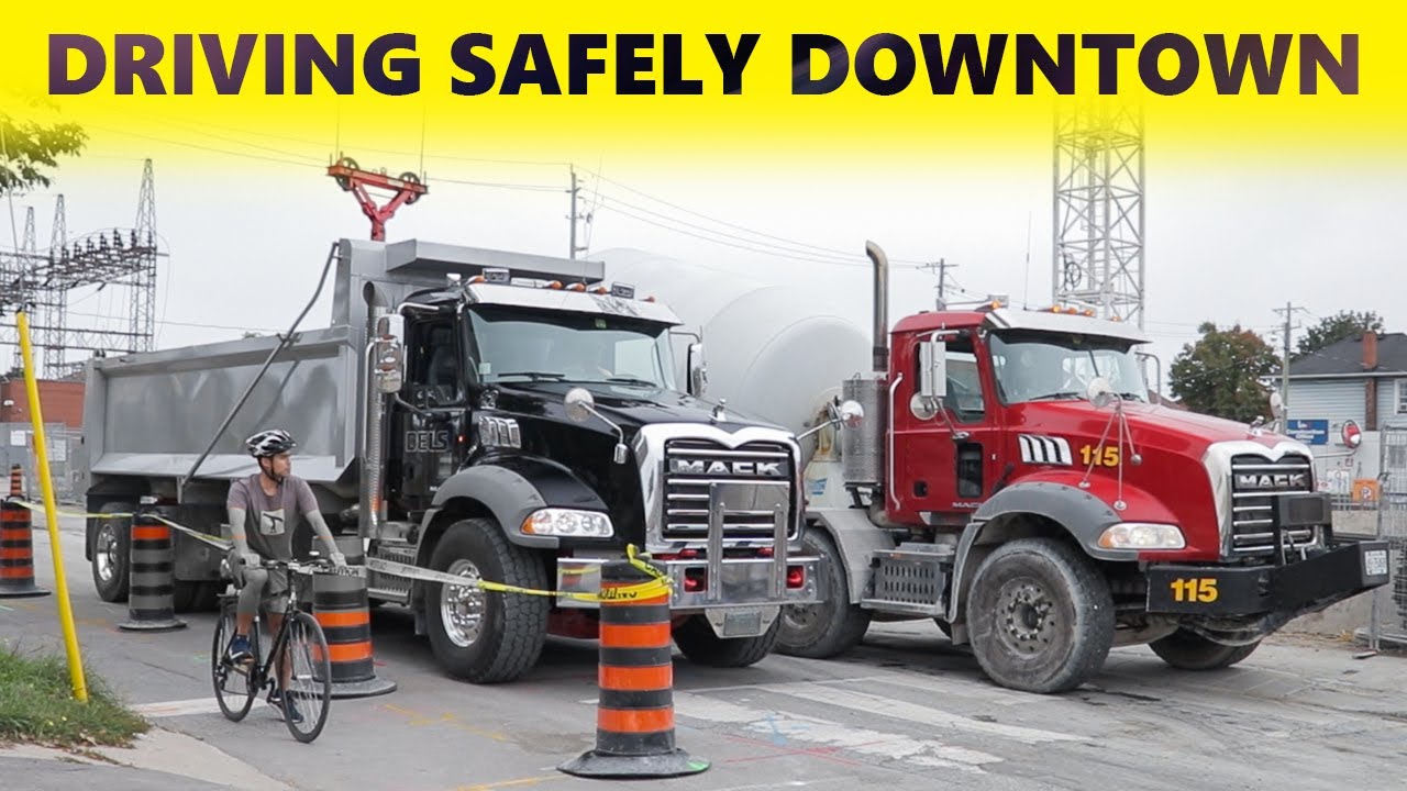 Driving Downtown Safety Rules - YouTube
