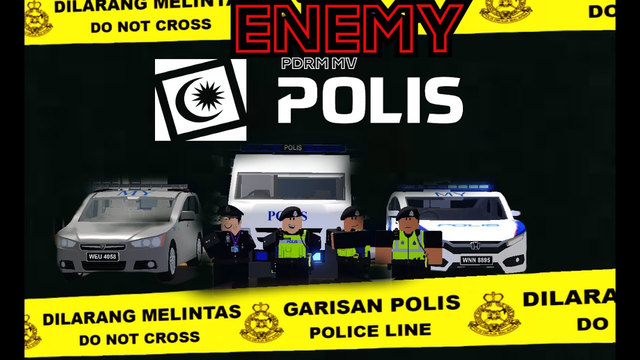 ENEMY | PDRM MV | Roblox Bandar Polis Malaysia - YouTube