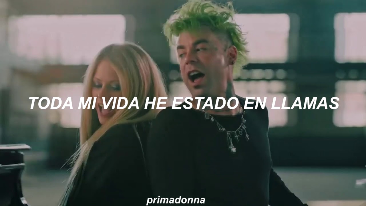 MOD SUN - "Flames" ft. Avril Lavigne/ Letra en español - YouTube