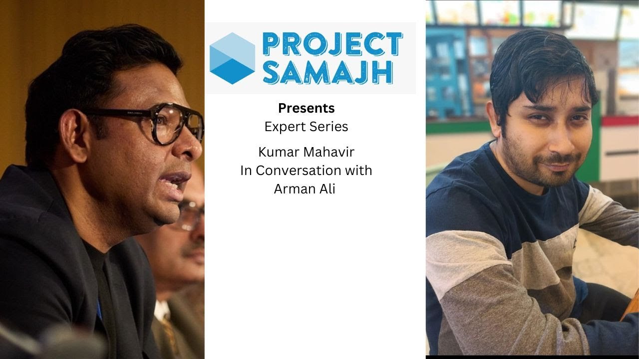 Kumar Mahavir in conversation with Arman Ali - YouTube