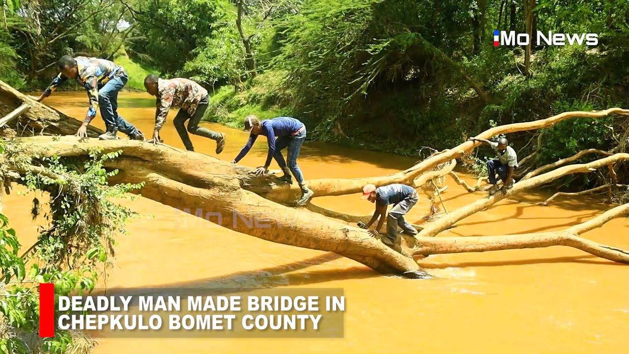 The SAD story of a Risky and a D3adly Man Made Bridge in Chepkulo Bomet ...