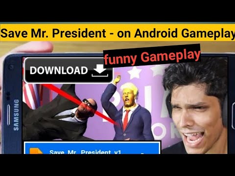 Save The President funny gameplay|How to download mr President on ...