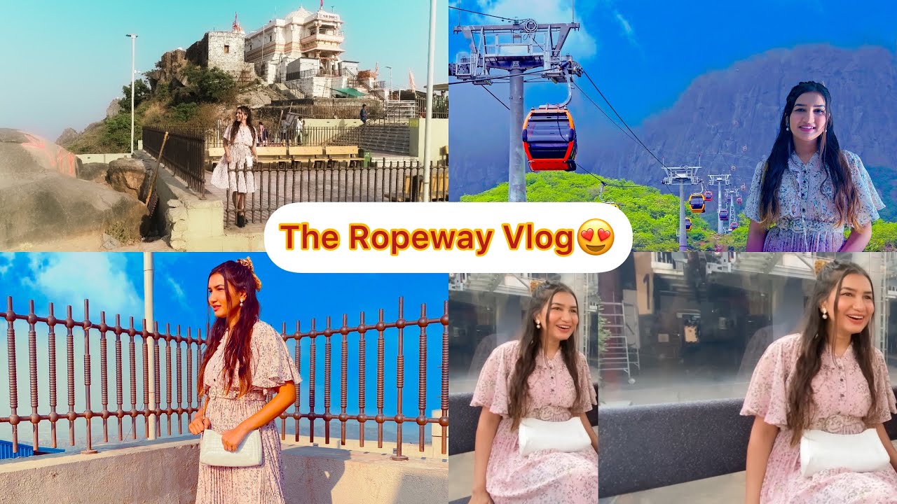 THE GIRNAR ROPEWAY || JUNAGADH || FIRST TRAVEL VLOG🙌🏻|| BY PRIYANKA ...