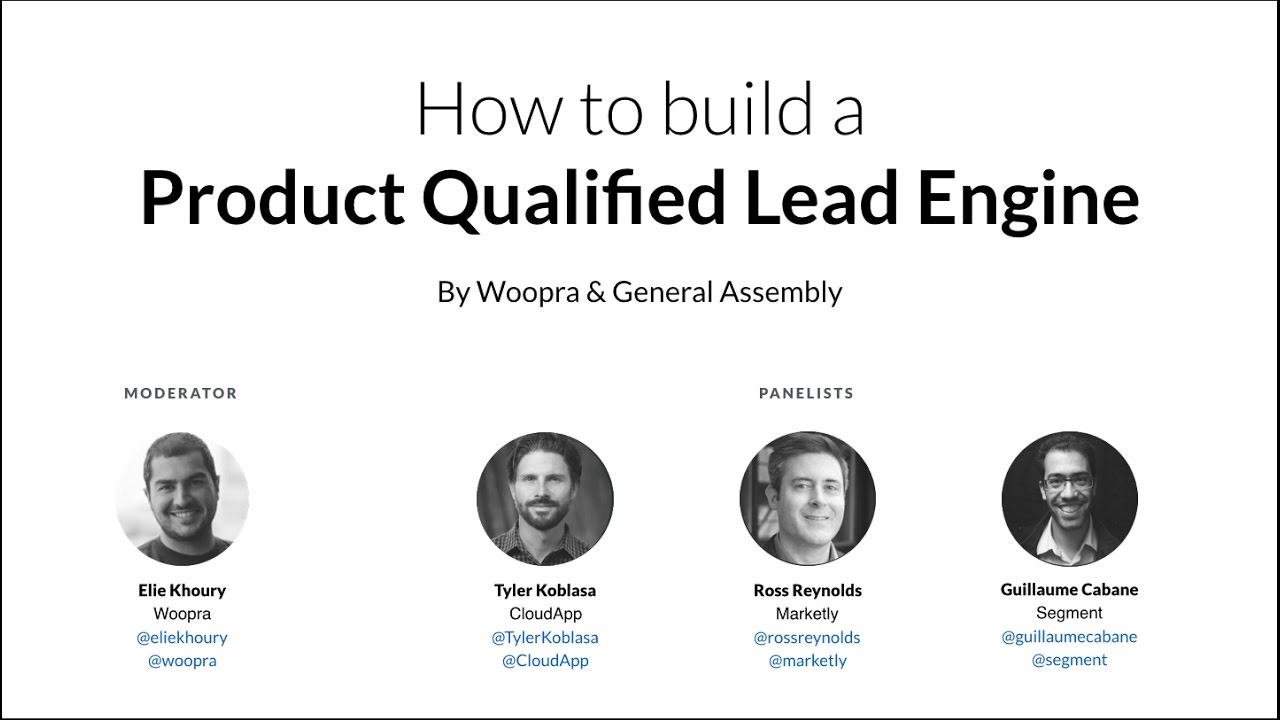 How to Build a Product Qualified Lead Engine - YouTube