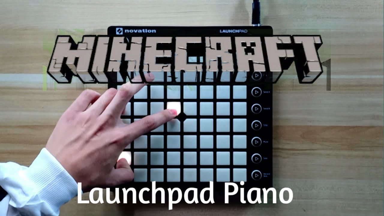 Minecraft Theme Played On A Launchpad - YouTube