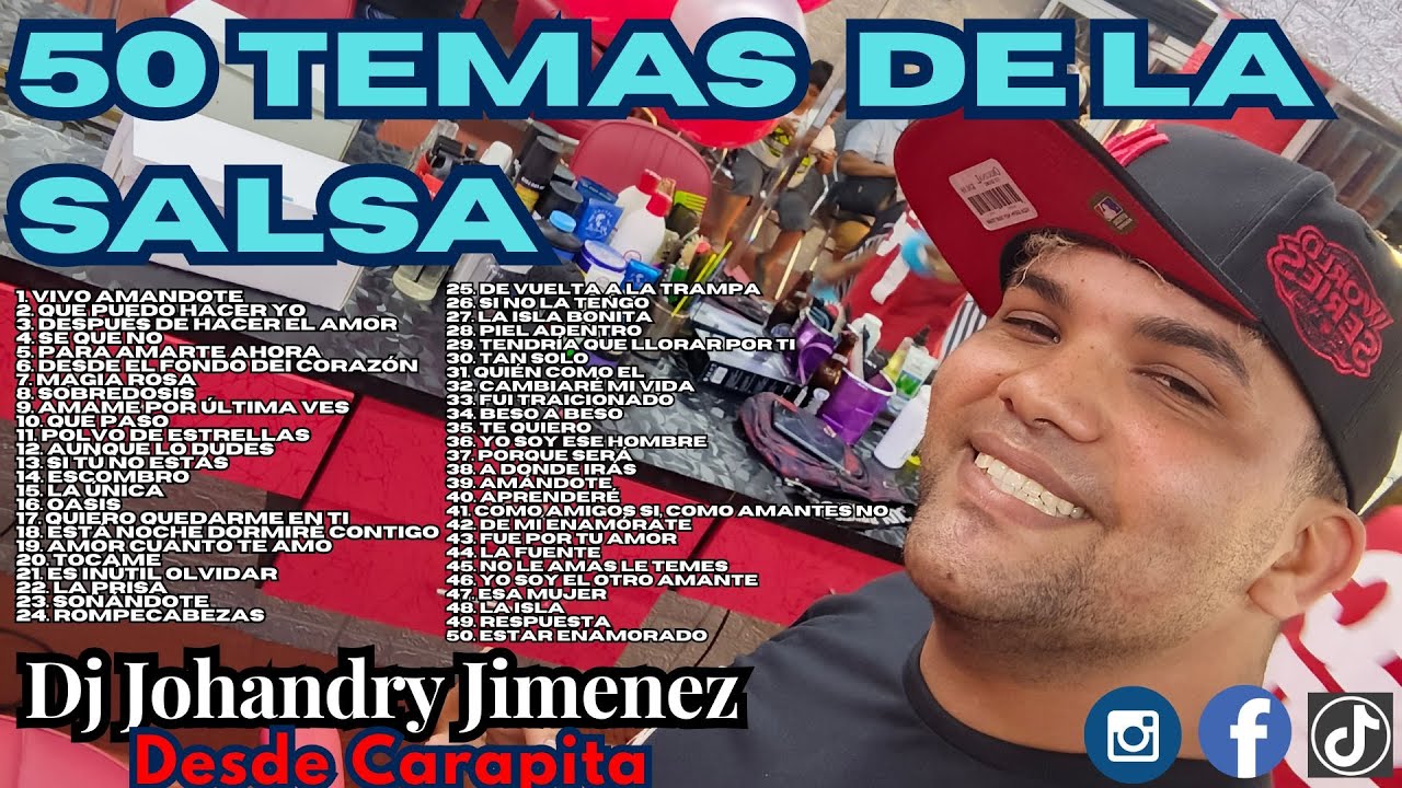 50 Temas de la salsa Dj Johandry Jimenez - YouTube