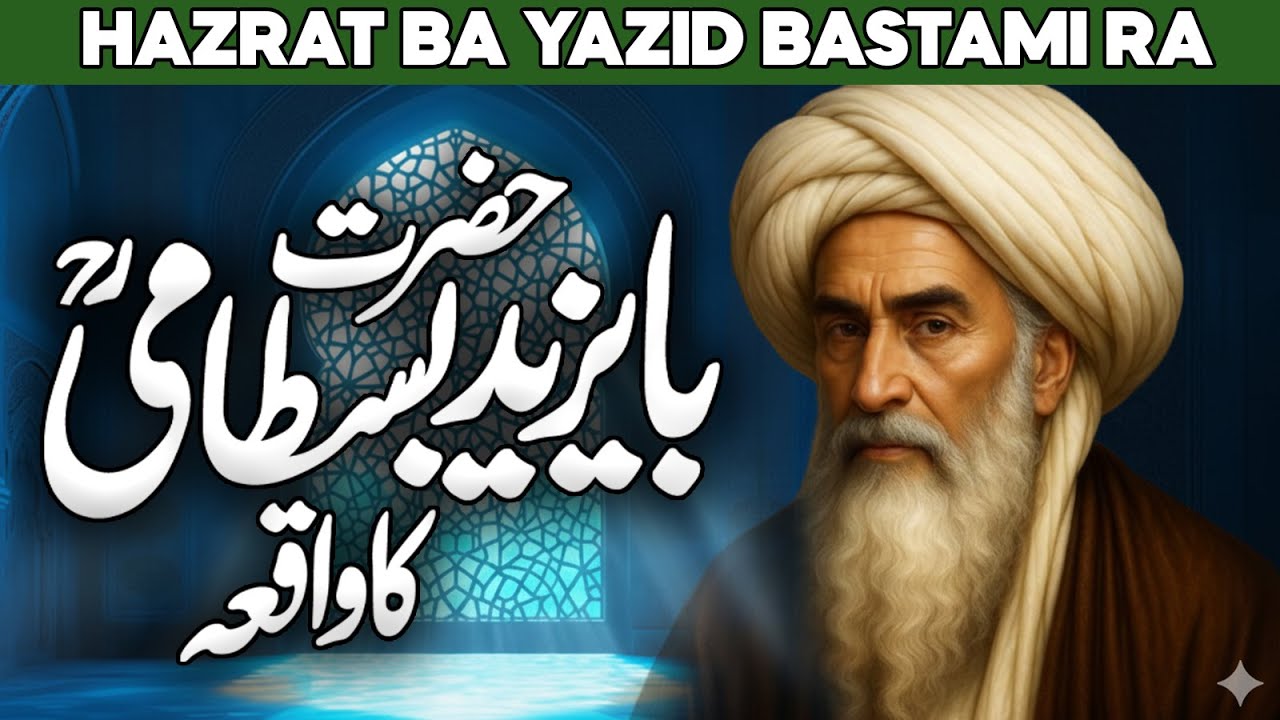 Hazrat Bayazid Bustami Ka Waqia | Bayazid Bastami Story | Auliya Allah ...