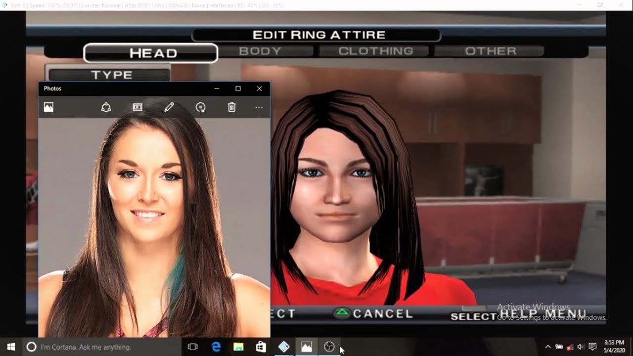 WWE SVR 2011 caws - How I paint Tegan Nox - Create a Diva - YouTube