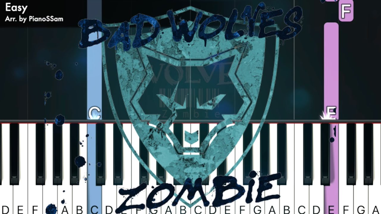 [Easy] Zombie - Bad Wolves | Piano Tutorial - YouTube