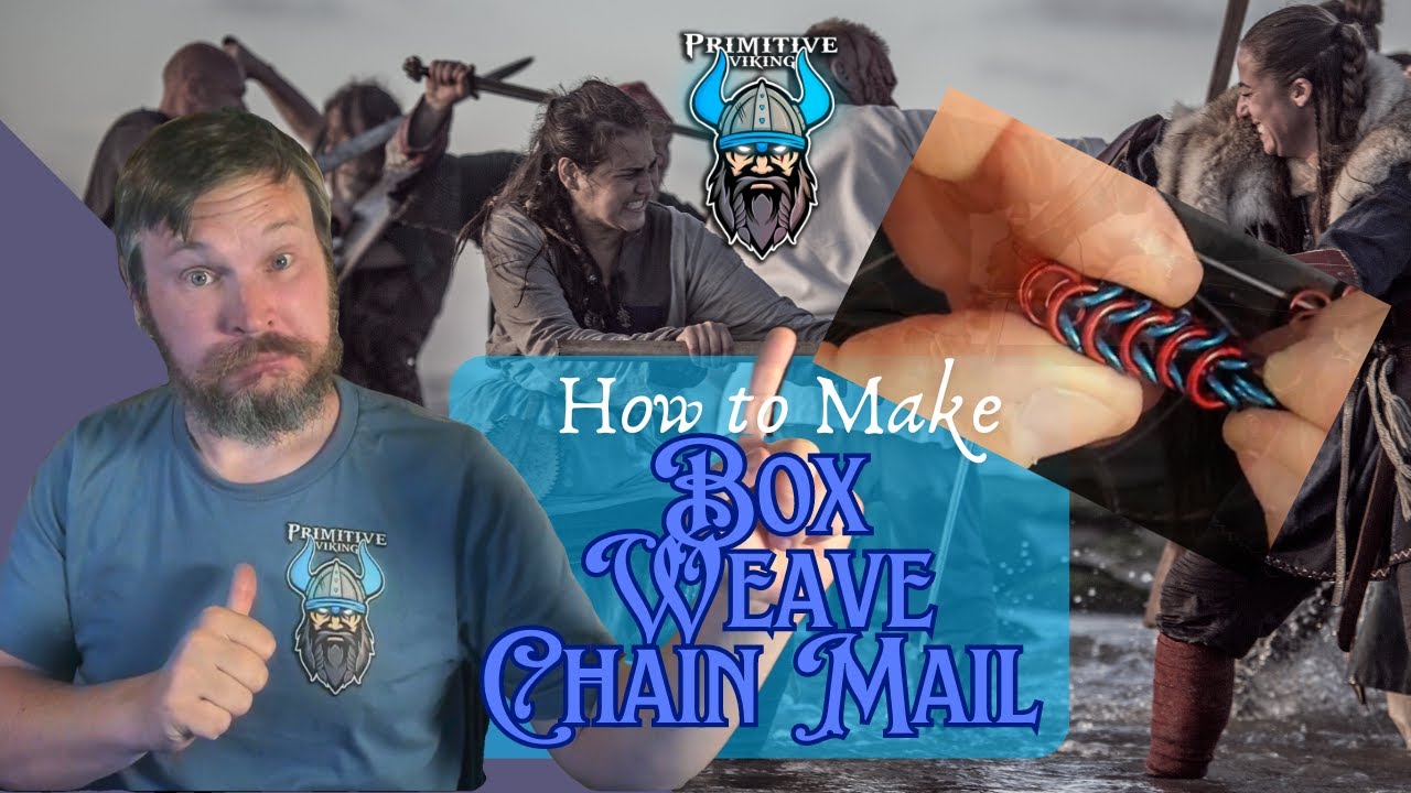 How to make Box Weave Chainmail. - YouTube