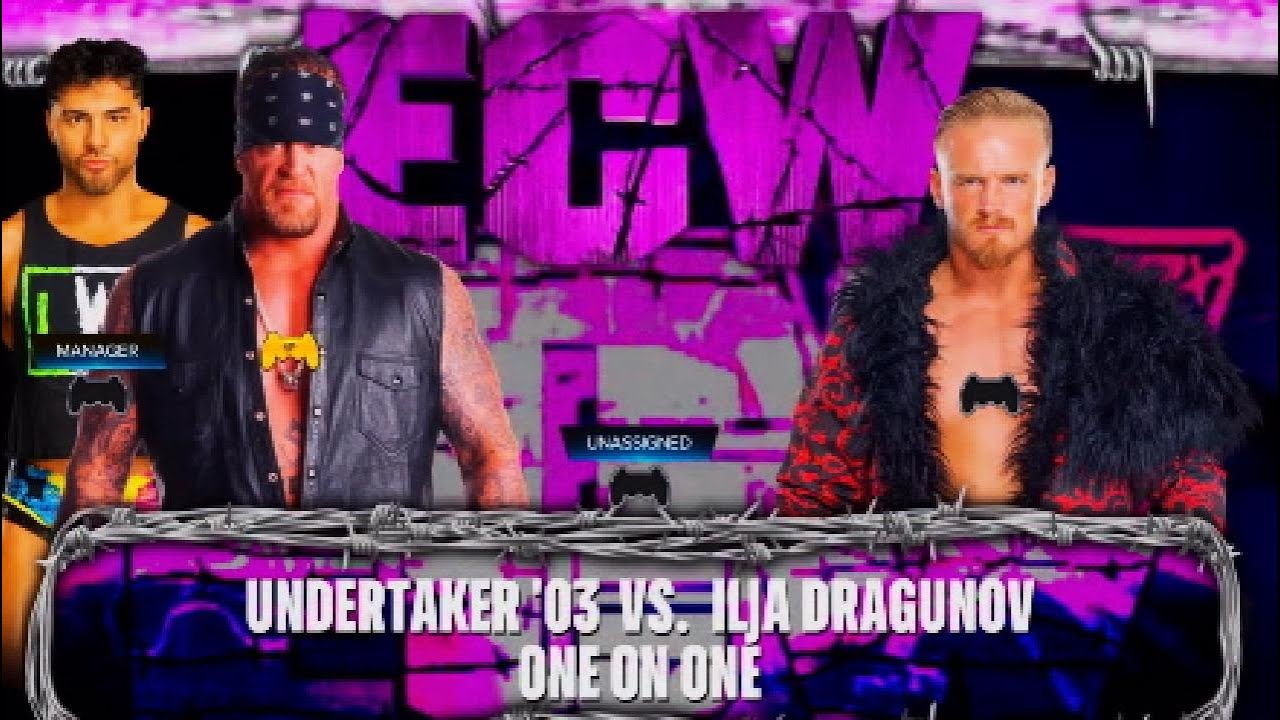 WWE 2K24 ECW ONE NIGHT STAND 2006 UNIVERSE MODE MATCH 14 WALKTHROUGH GAMEPLAY PART 14 NO ...