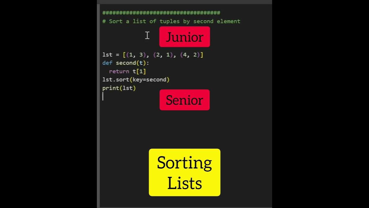 Junior Vs. Senior Developer #coding #programming #python #shorts - YouTube