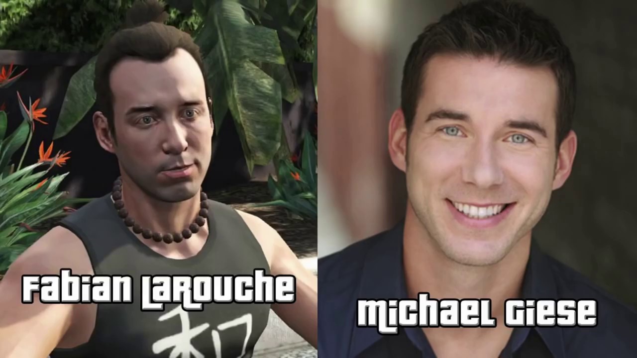 GTA 5-Real life Characters And Voice Actors - YouTube