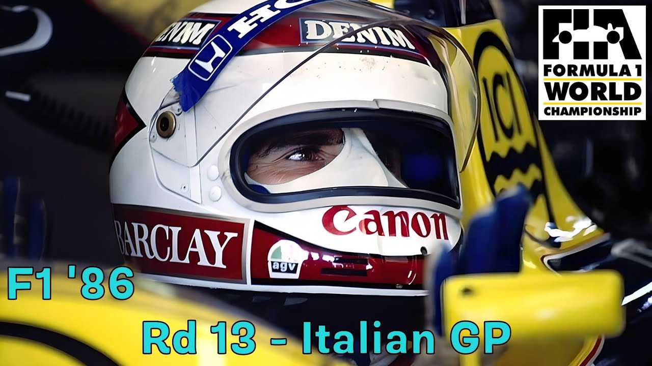 1986 F1 Season - Rd 13 - Italian Grand Prix - YouTube