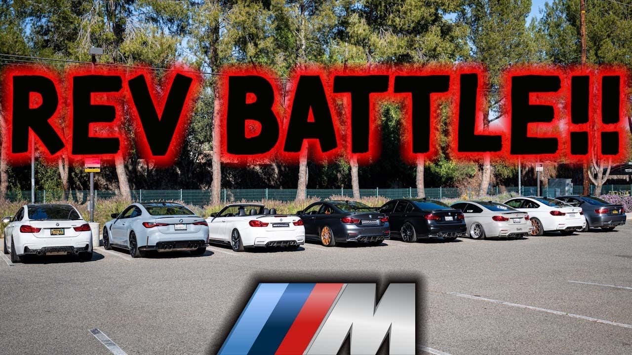 BIGGEST BMW REVVING BATTLE!! **Which One Sounds Best??** - YouTube