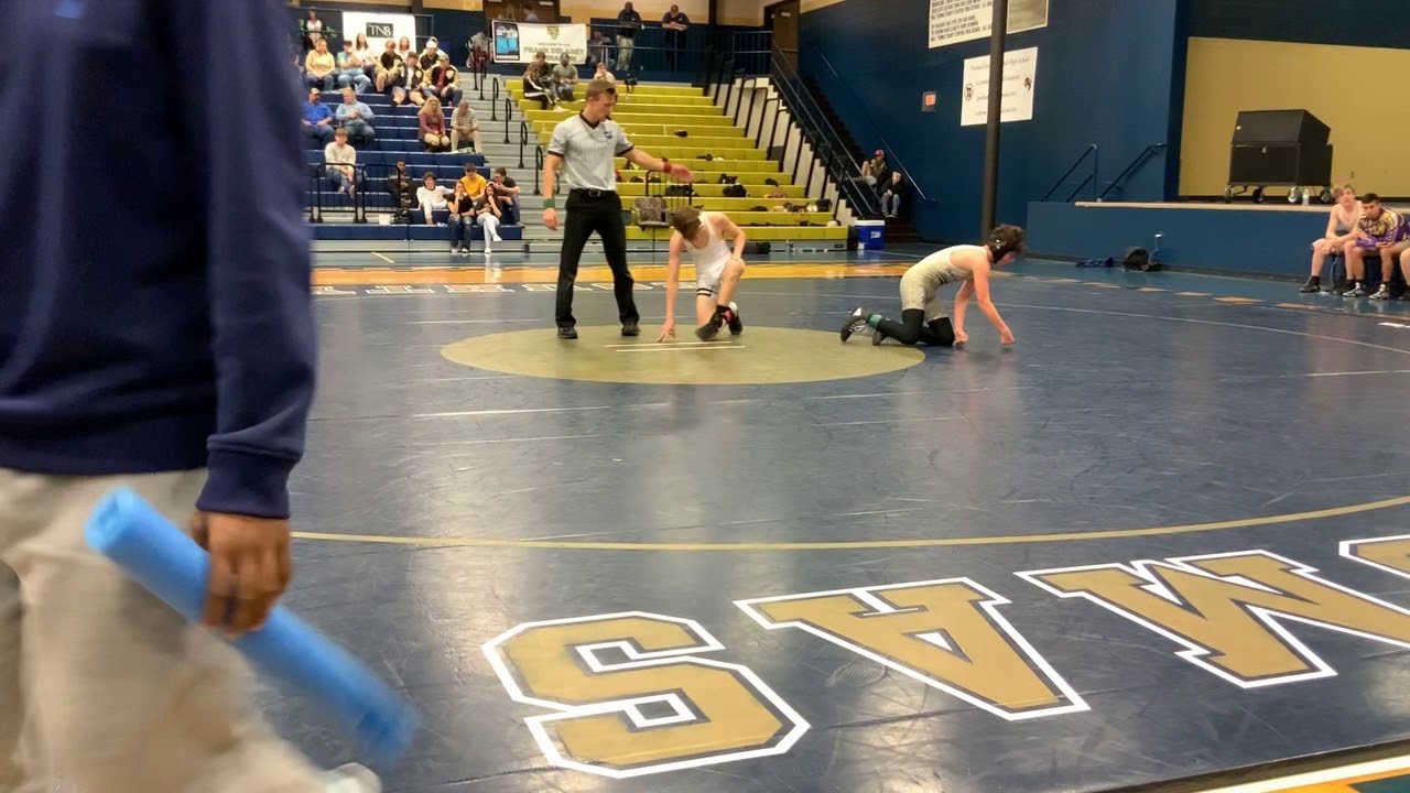 113 Jones, Damion v Singleton, L. (Bainbridge) 01-10-20 L 7-16 - YouTube