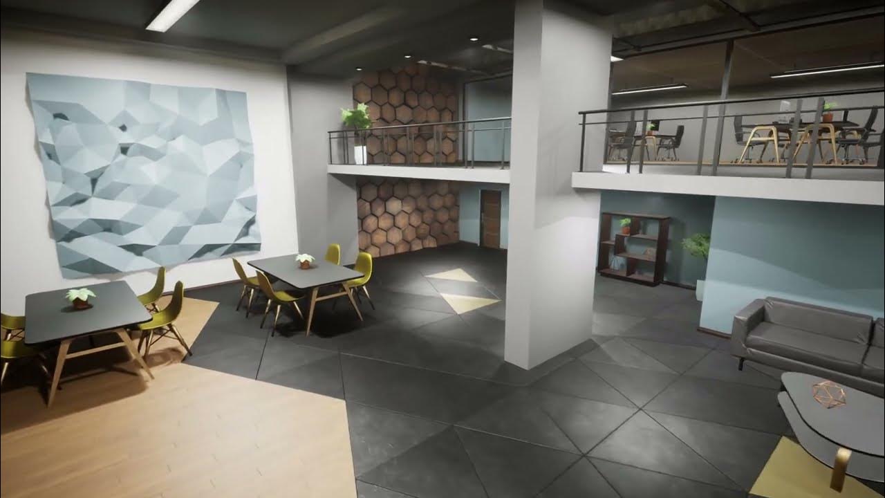Modular Modern Office: Unreal Engine - YouTube