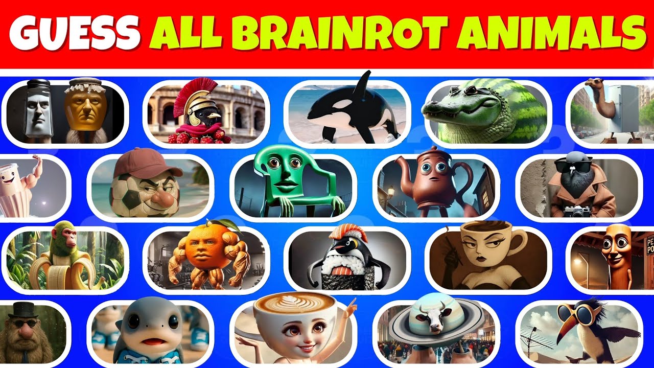 🔥Guess ITALIAN & INDONESIAN BRAINROT Animals Memes! 🤓 | Matteoooo ...