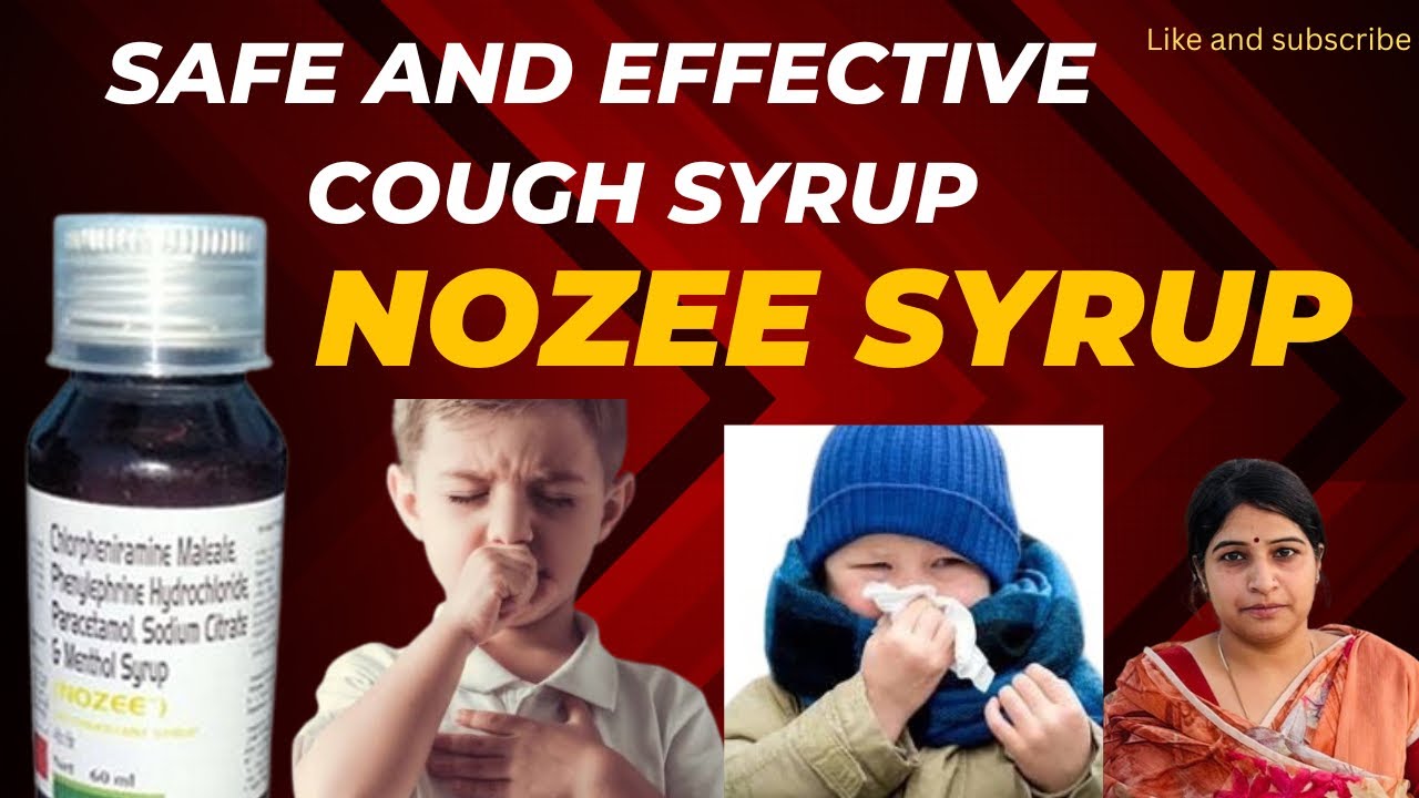 Nozee syrup -is used to relieve nasal and sinus congestion, allergic ...