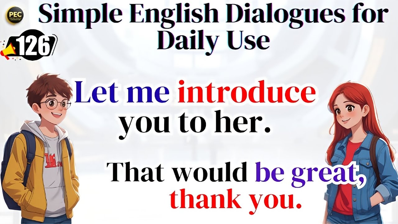 Simple English Dialogues for Daily Use | English Easy Practice - YouTube