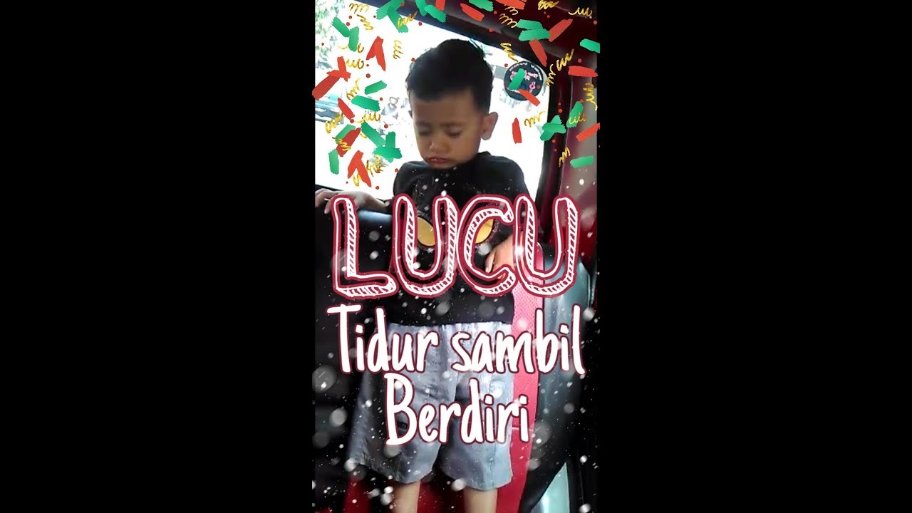 [lucu] Tidur Sambil Berdiri 😂 Youtube