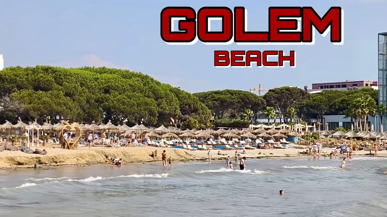 Golem - Albania - Sea and Beach - 15-07-2025 - YouTube